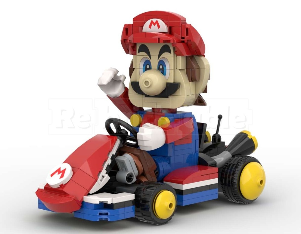 LEGO MOC Speed Champion sized Mario Standard Kart by williweb ...