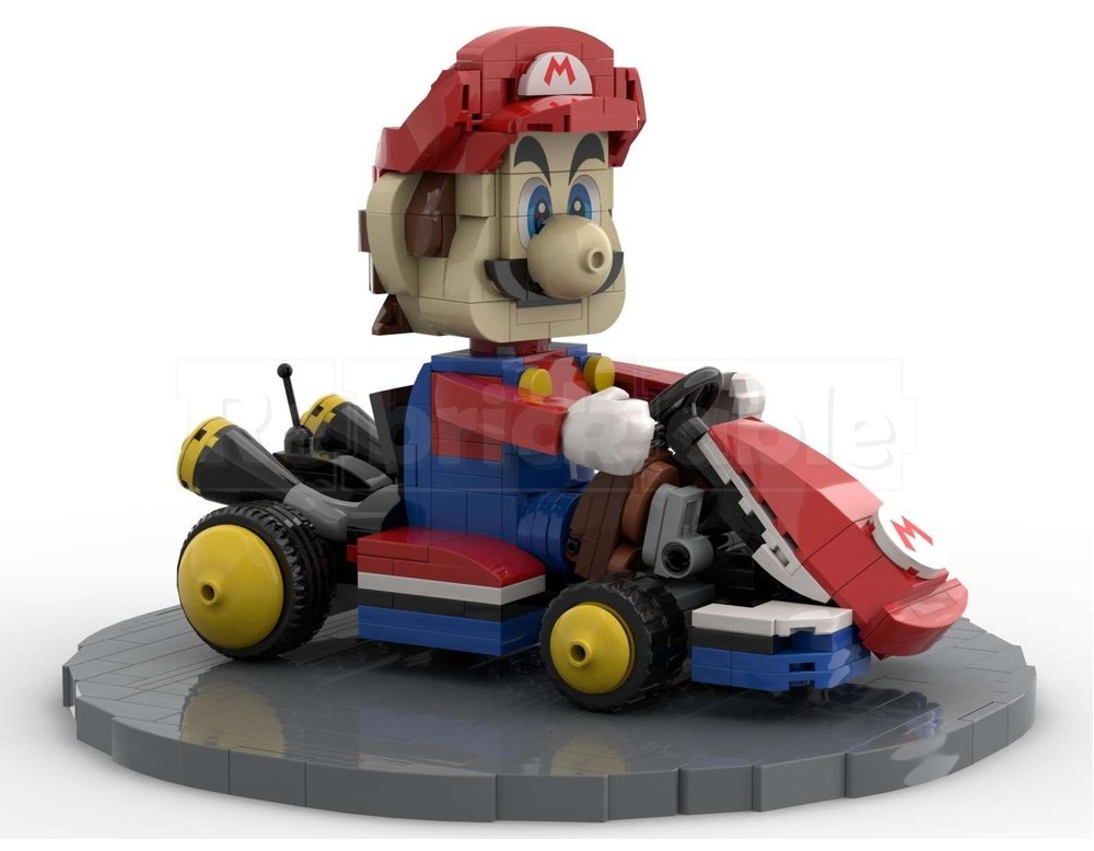 LEGO MOC Speed Champion sized Mario Standard Kart by williweb ...
