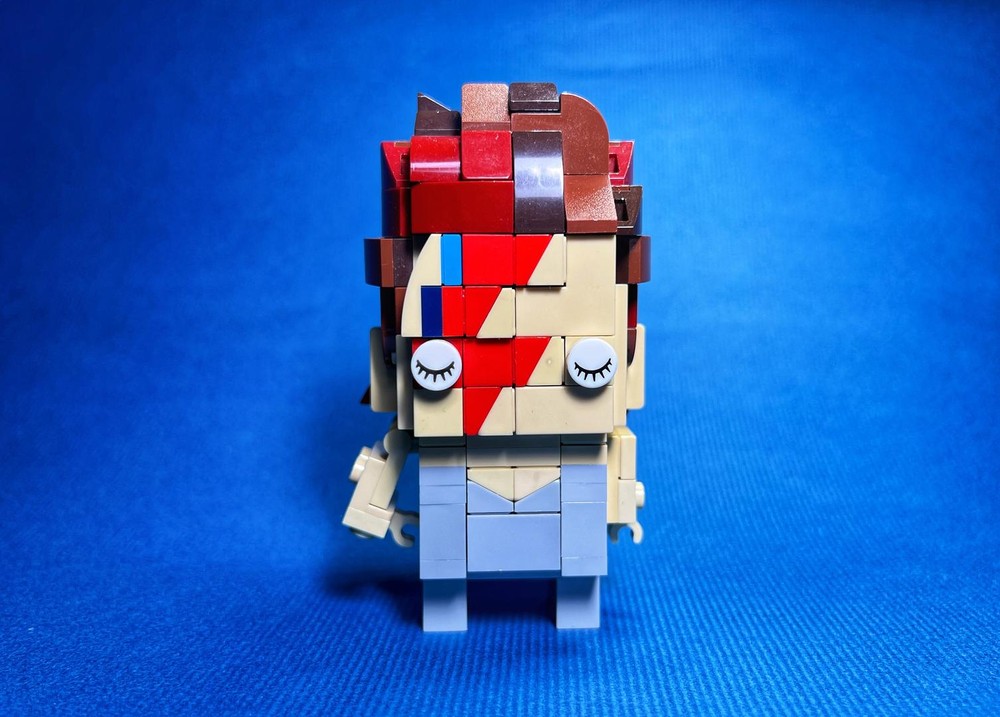LEGO MOC David Bowie Brickheadz by afool | Rebrickable - Build with LEGO