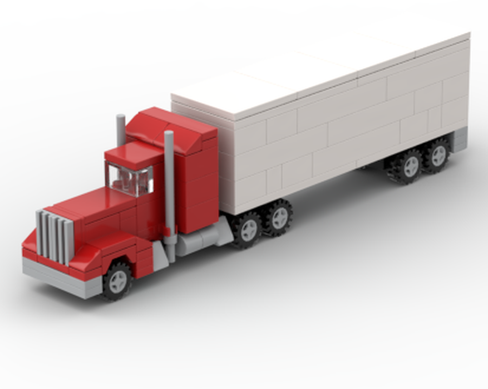 LEGO MOC Kenworth W900 by TerminatorFan1984 | Rebrickable - Build with LEGO