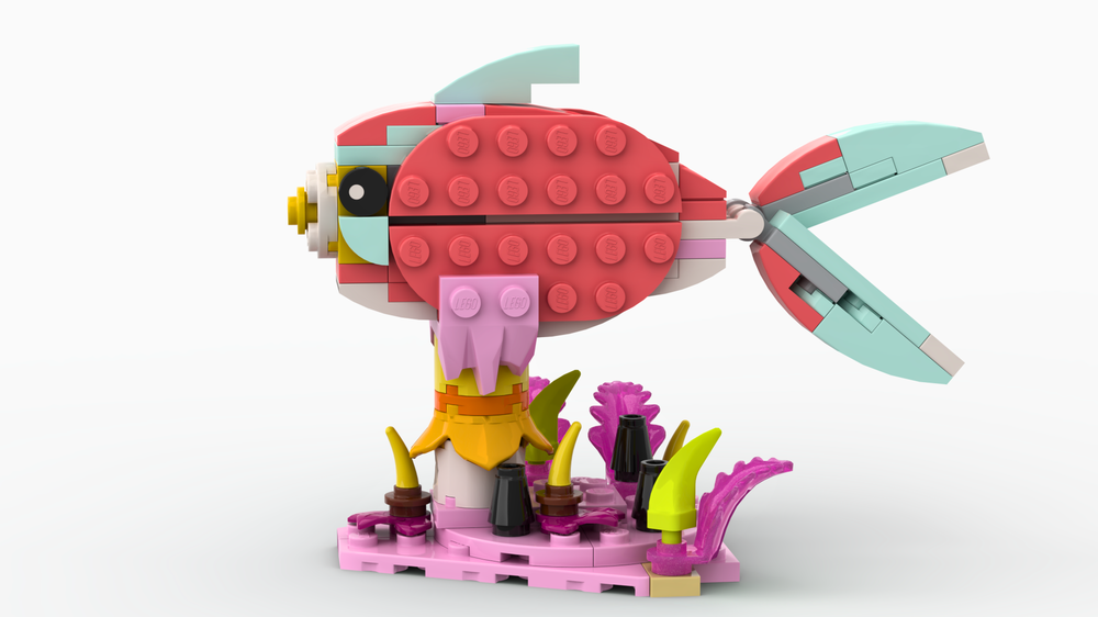 LEGO MOC 31170 Fish by Lenarex | Rebrickable - Build with LEGO