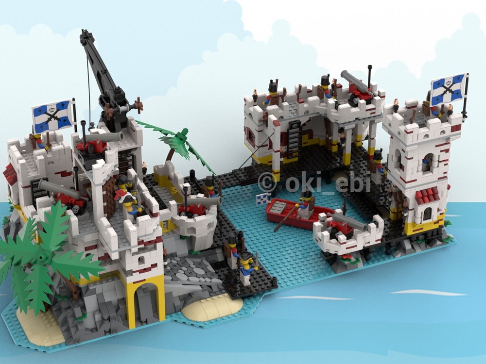 LEGO MOC 10320 Eldorado Fortress Extension – Forward Base V1 by oki-ebi ...