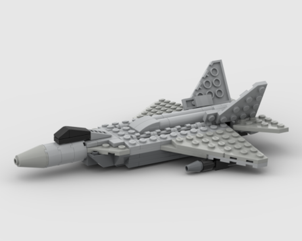 LEGO MOC F-22 by SpacjaCars | Rebrickable - Build with LEGO