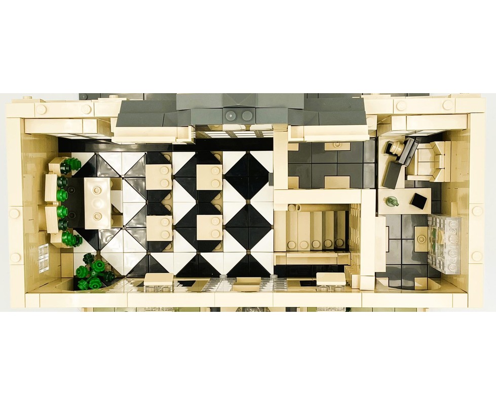 LEGO MOC Old Town Hall Modular Modified build of 21061 by re-bricked ...