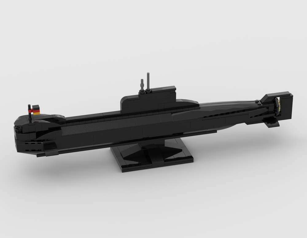 LEGO MOC Submarine Type 206 A by teilzeitnerd47 | Rebrickable - Build ...