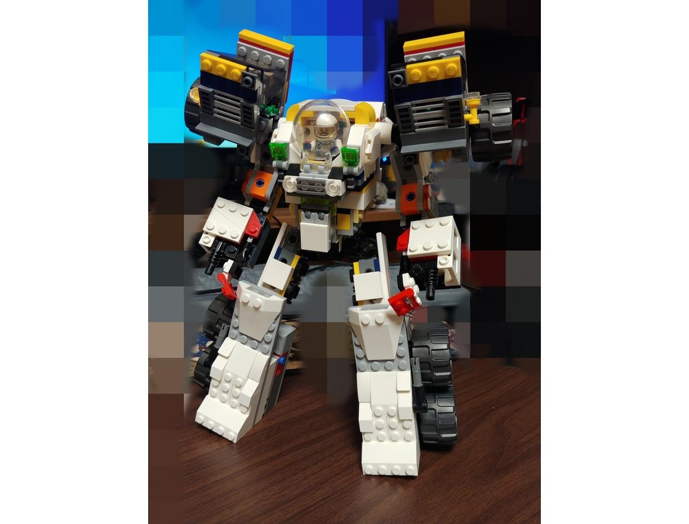 LEGO MOC Space combo mech by Corydoras | Rebrickable - Build with LEGO