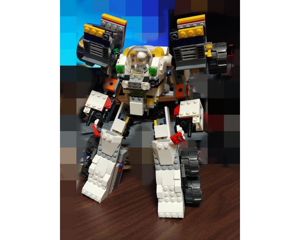 LEGO MOC Space combo mech by Corydoras | Rebrickable - Build with LEGO