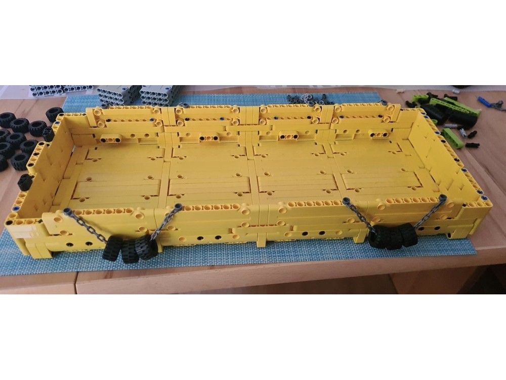 LEGO MOC Container Freight Barge 20" for Harbour Tug by TECHNICer83 ...