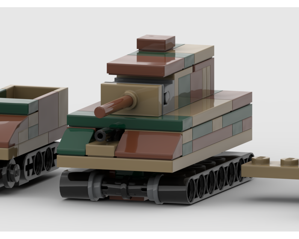 LEGO MOC WW2 Mini German Camo Vehicles by WillJoshJangles | Rebrickable ...