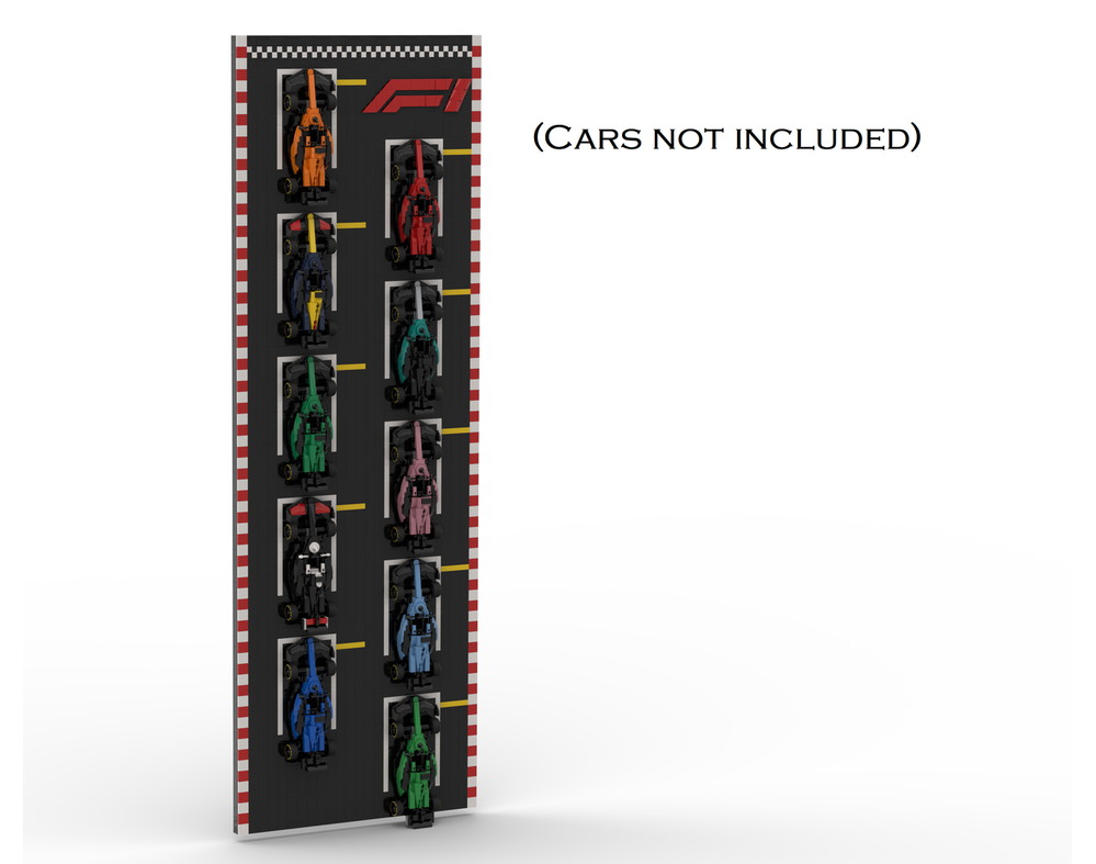 LEGO MOC-216089 Ultimate Formula 1 Grid Display by Vindic8ed ...