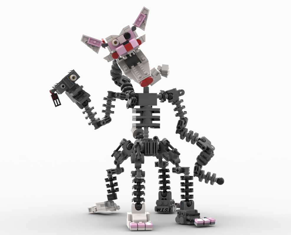 LEGO MOC Fnaf 2 Mangle by BrickWisl2006 | Rebrickable - Build with LEGO