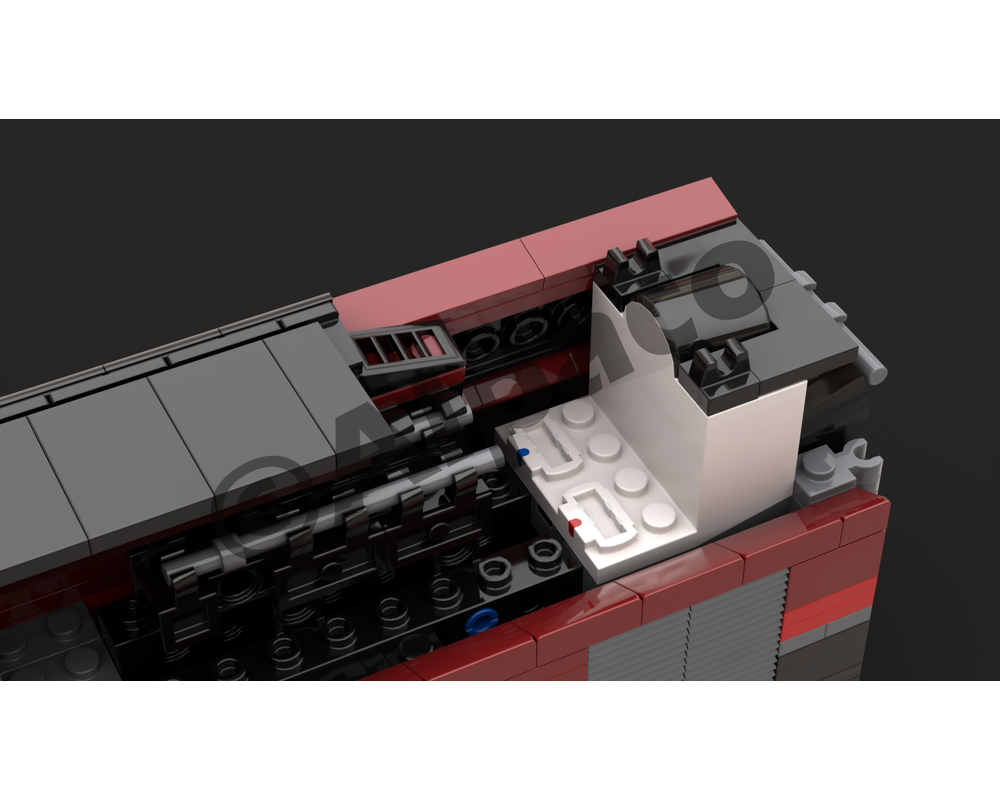 LEGO MOC-216107 railjet KISS 200 by Alpaco | Rebrickable - Build with LEGO