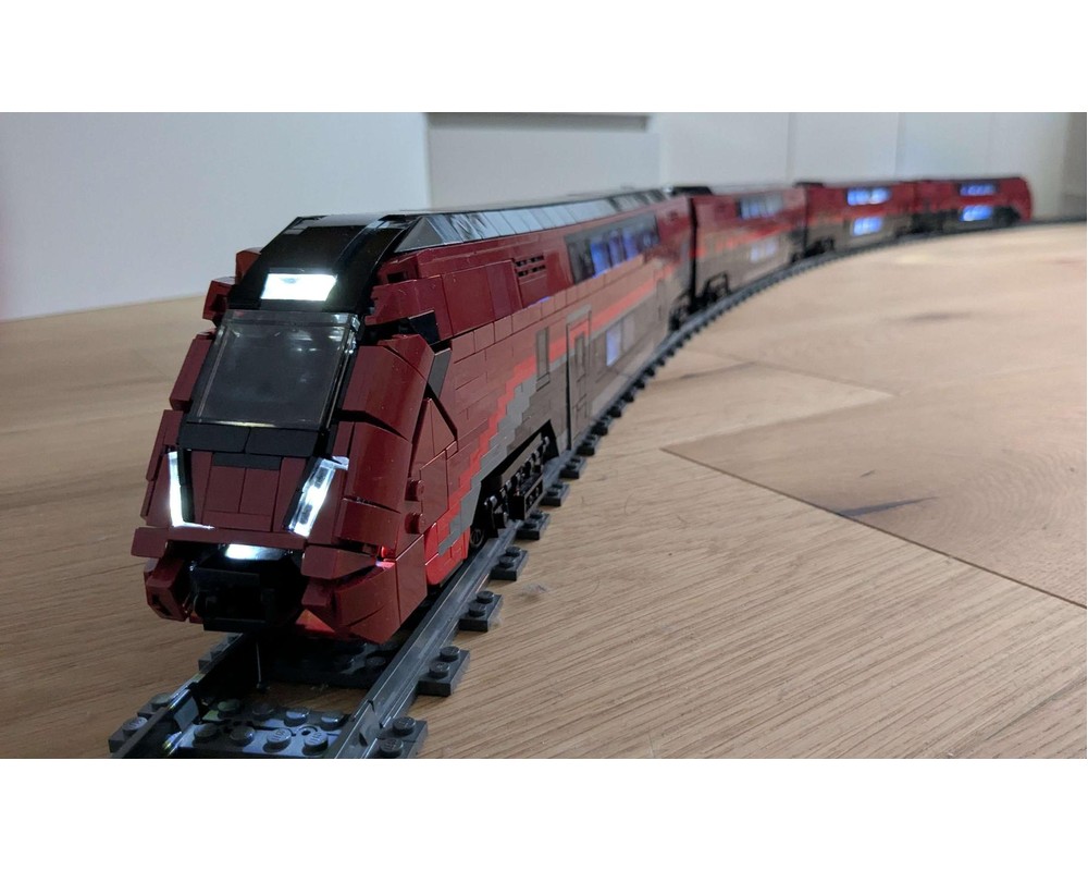LEGO MOC railjet KISS 200 by Alpaco | Rebrickable - Build with LEGO