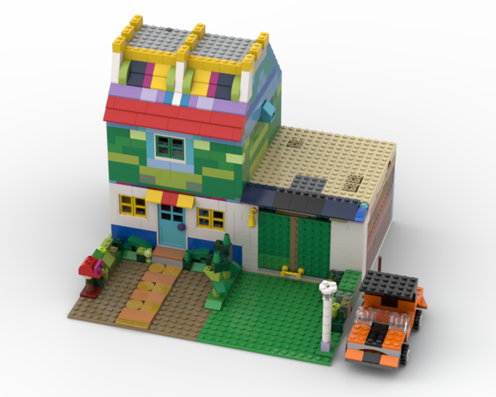 LEGO MOC 11717 Modular Building by EBbuilds | Rebrickable - Build with LEGO