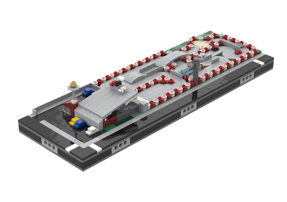 LEGO MOC Micropolis Kart Racing Track by Seraph | Rebrickable - Build ...