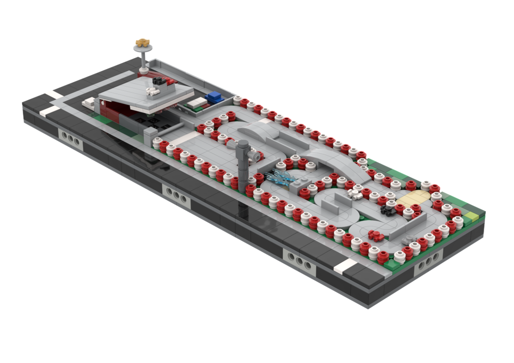 LEGO MOC Micropolis Kart Racing Track by Seraph | Rebrickable - Build ...