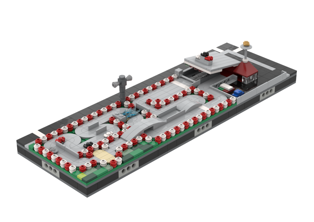 LEGO MOC Micropolis Kart Racing Track by Seraph | Rebrickable - Build ...