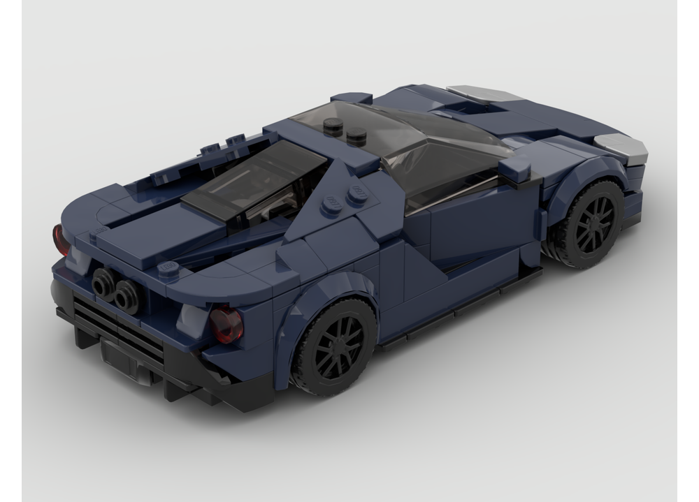 LEGO MOC 2017 Ford GT (Modification of 76905) by JaCor653 | Rebrickable ...