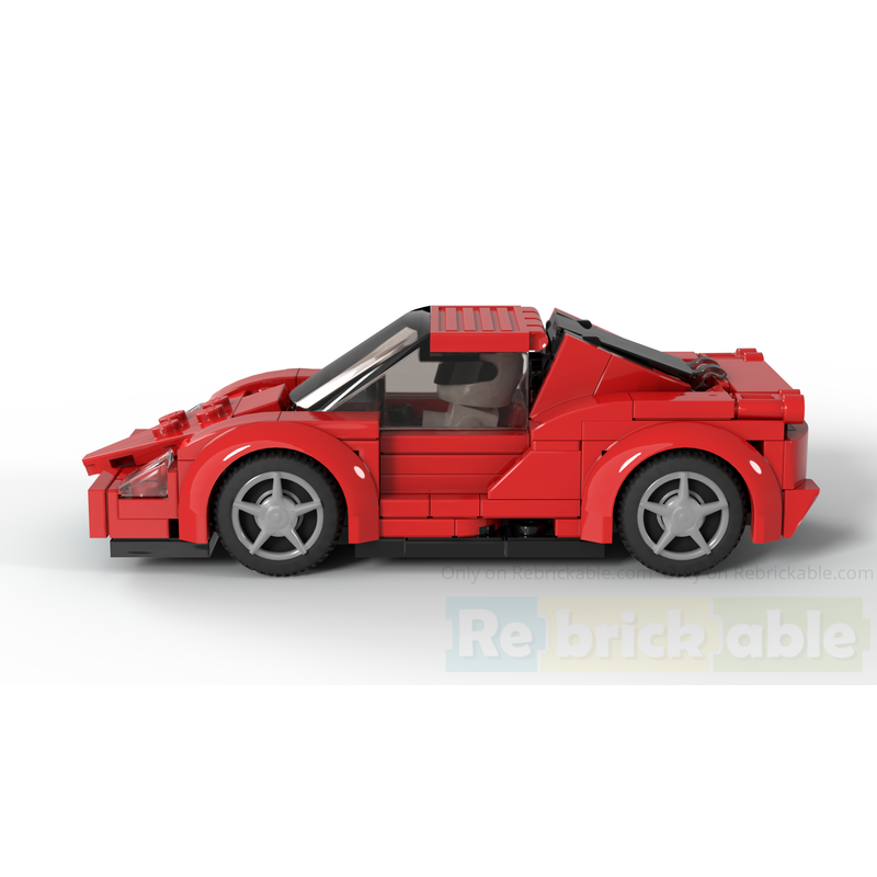 LEGO MOC Ferrrari Enzo by MinifigGarage | Rebrickable - Build with LEGO