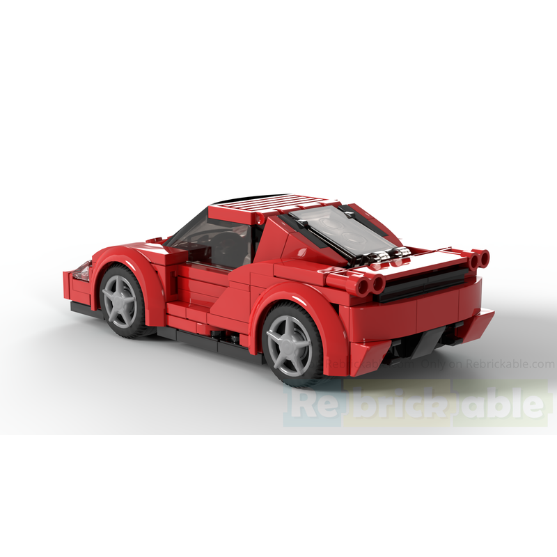LEGO MOC Ferrrari Enzo by MinifigGarage | Rebrickable - Build with LEGO