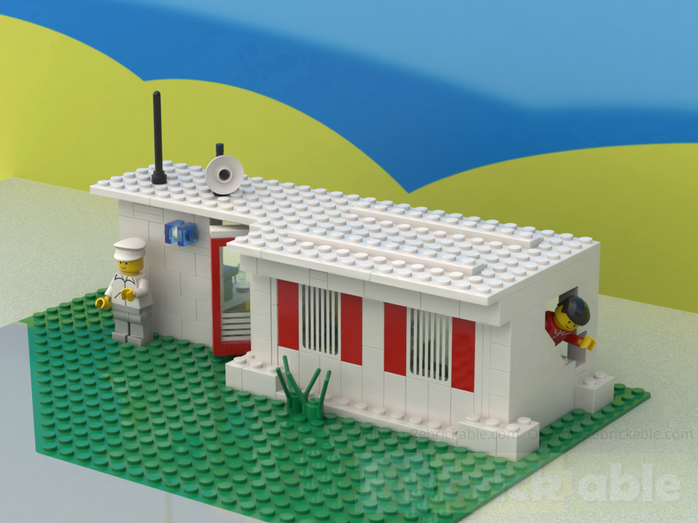 LEGO MOC 6380 Prison escape by se1977 | Rebrickable - Build with LEGO