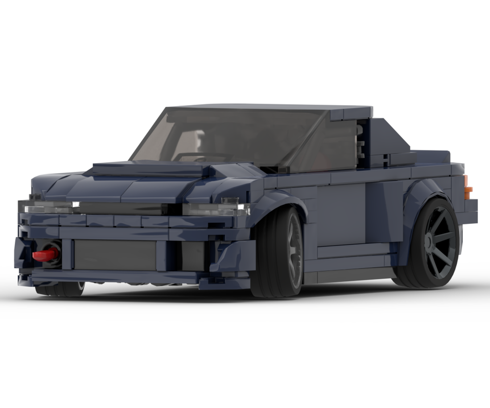LEGO MOC Nissan S14 Drift Car by KazeBricks | Rebrickable - Build with LEGO