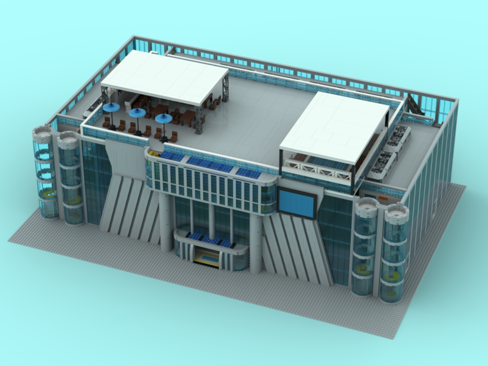 LEGO MOC Mall by LingKong | Rebrickable - Build with LEGO