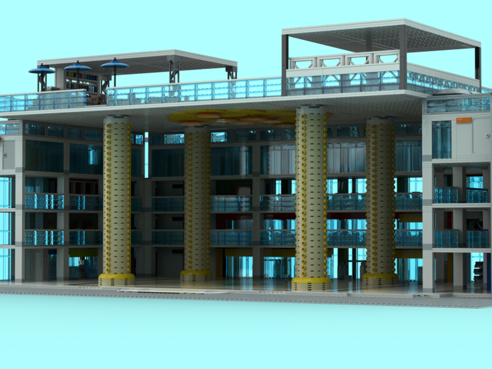 LEGO MOC Mall by LingKong | Rebrickable - Build with LEGO