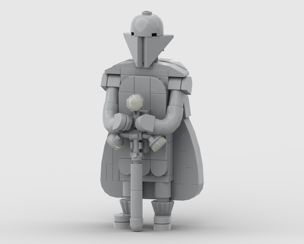 LEGO MOC Knight Statue by Bryckland | Rebrickable - Build with LEGO