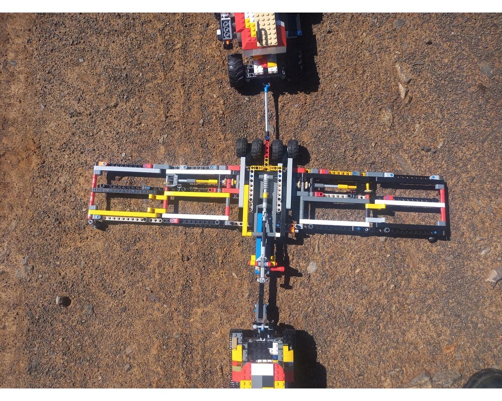 LEGO MOC Air Seeder by TechnicModlr | Rebrickable - Build with LEGO