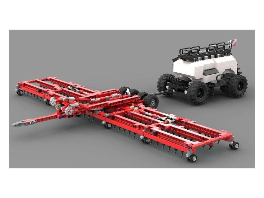 LEGO MOC Air Seeder by TechnicModlr | Rebrickable - Build with LEGO