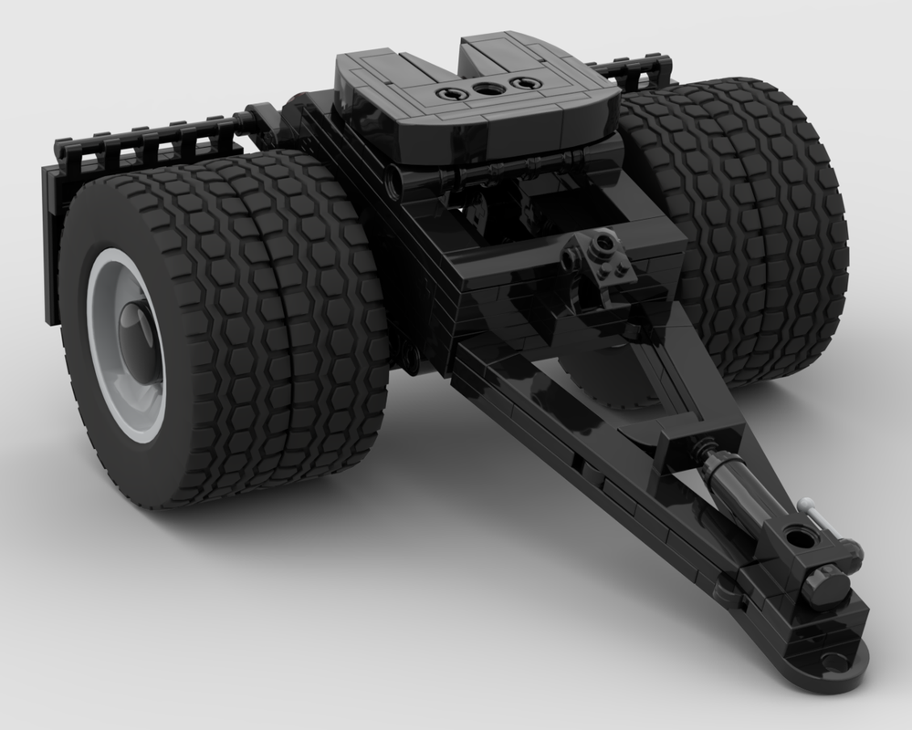 LEGO MOC Trailer dolly ~1:17 by OwnGaming | Rebrickable - Build with LEGO