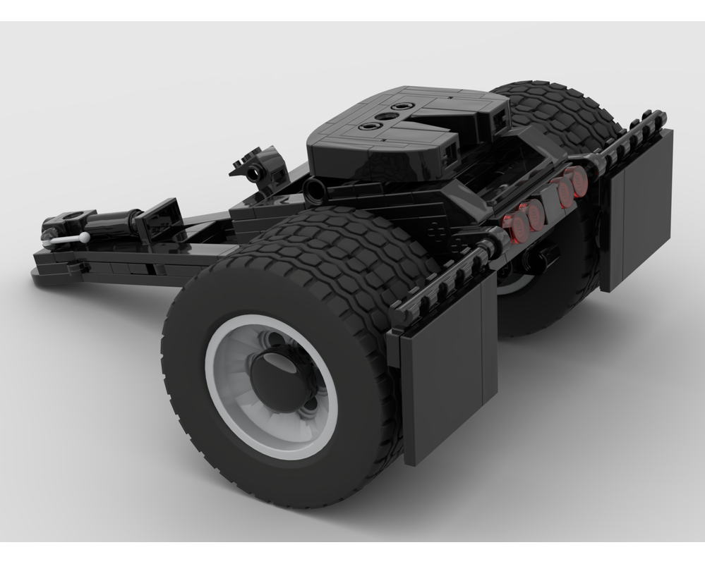 LEGO MOC Trailer dolly ~1:17 by OwnGaming | Rebrickable - Build with LEGO