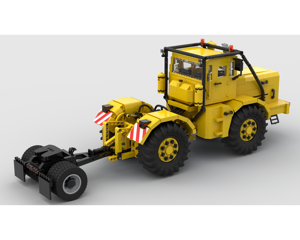 LEGO MOC Trailer dolly ~1:17 by OwnGaming | Rebrickable - Build with LEGO