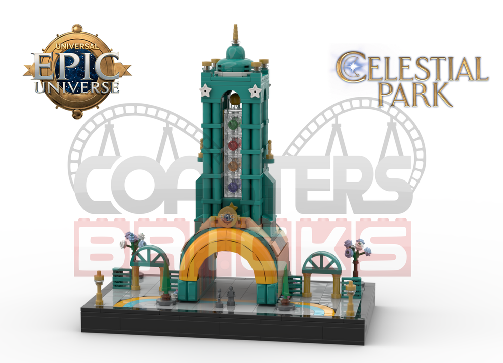 LEGO MOC CELESTIAL PARK / CHRONOS PORTAL - Universal's Epic Universe by ...