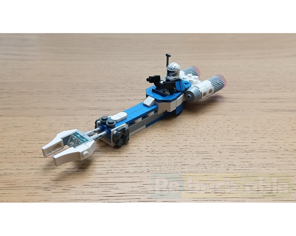 LEGO MOC Captain Rex's reconnaissance fork speeder by Ewok ...