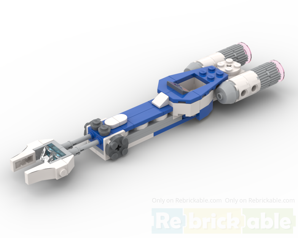 LEGO MOC Captain Rex's reconnaissance fork speeder by Ewok ...