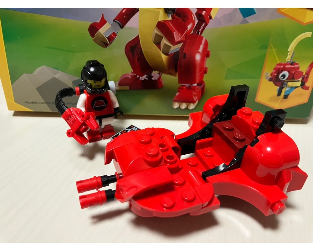 LEGO MOC Red speeder by Corydoras | Rebrickable - Build with LEGO