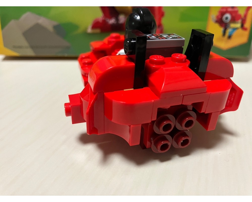LEGO MOC Red speeder by Corydoras | Rebrickable - Build with LEGO