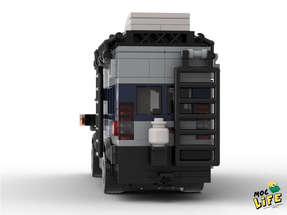LEGO MOC Renault Master camper by MocLife | Rebrickable - Build with LEGO
