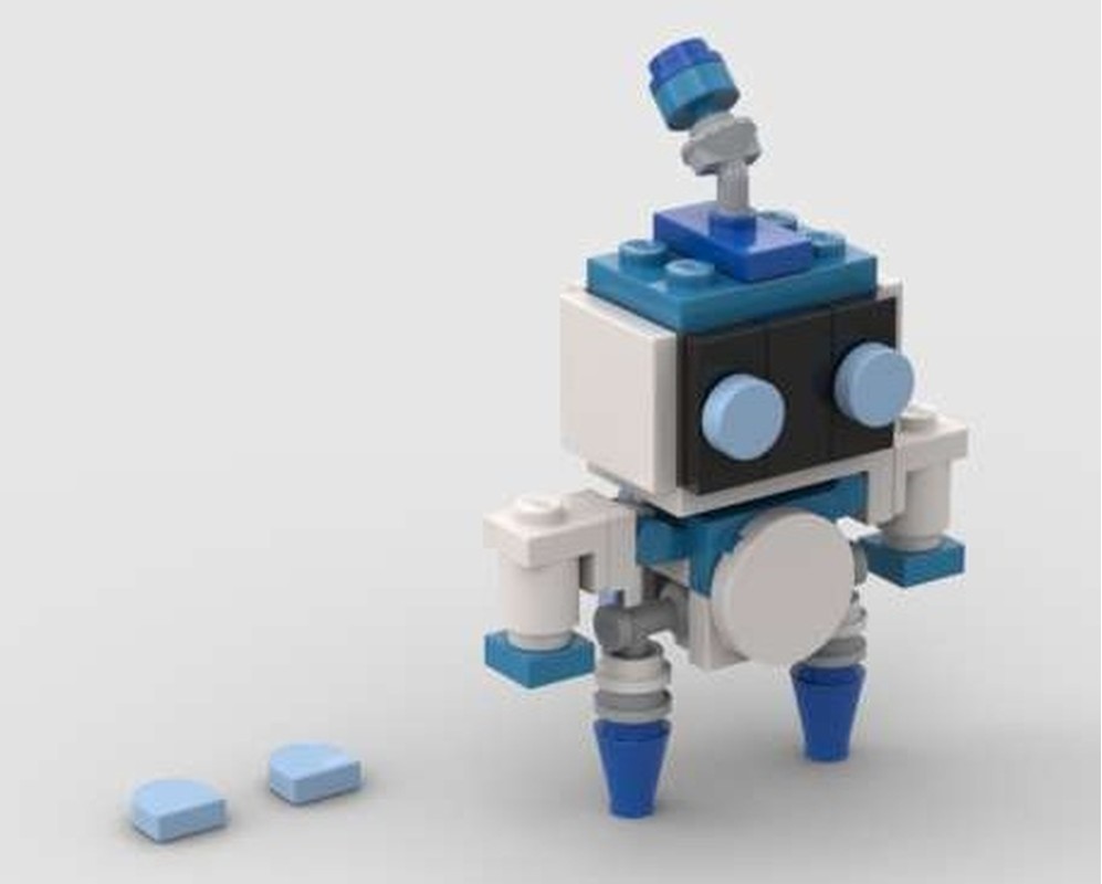 LEGO MOC Mini posable Astrobot by moyerpandabuilder | Rebrickable ...