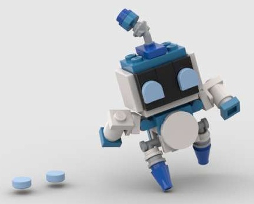 LEGO MOC Mini posable Astrobot by moyerpandabuilder | Rebrickable ...
