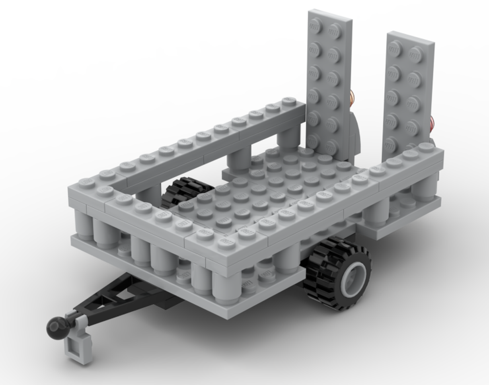 LEGO MOC Simple Trailer by ORBcreations | Rebrickable - Build with LEGO