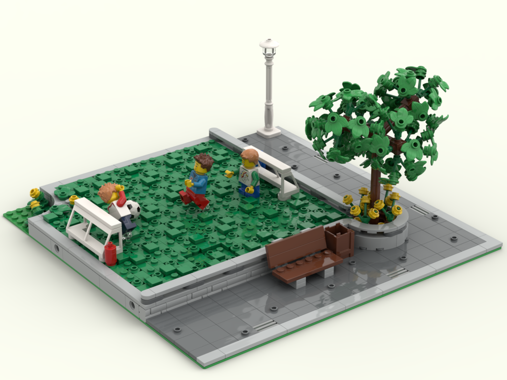 LEGO MOC Modular Lawn Games: Soccer by Bausteinbörse | Rebrickable ...