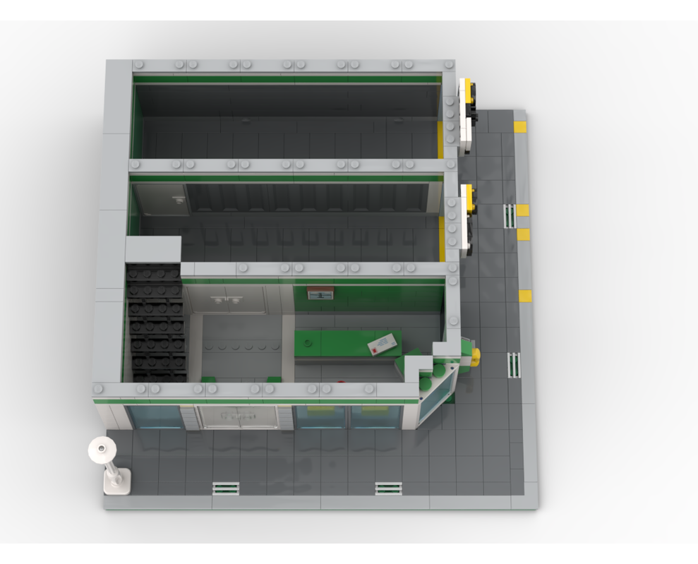 LEGO MOC 24-7 Towing Company - Set 60081 Display by BrickAndBuildsI ...