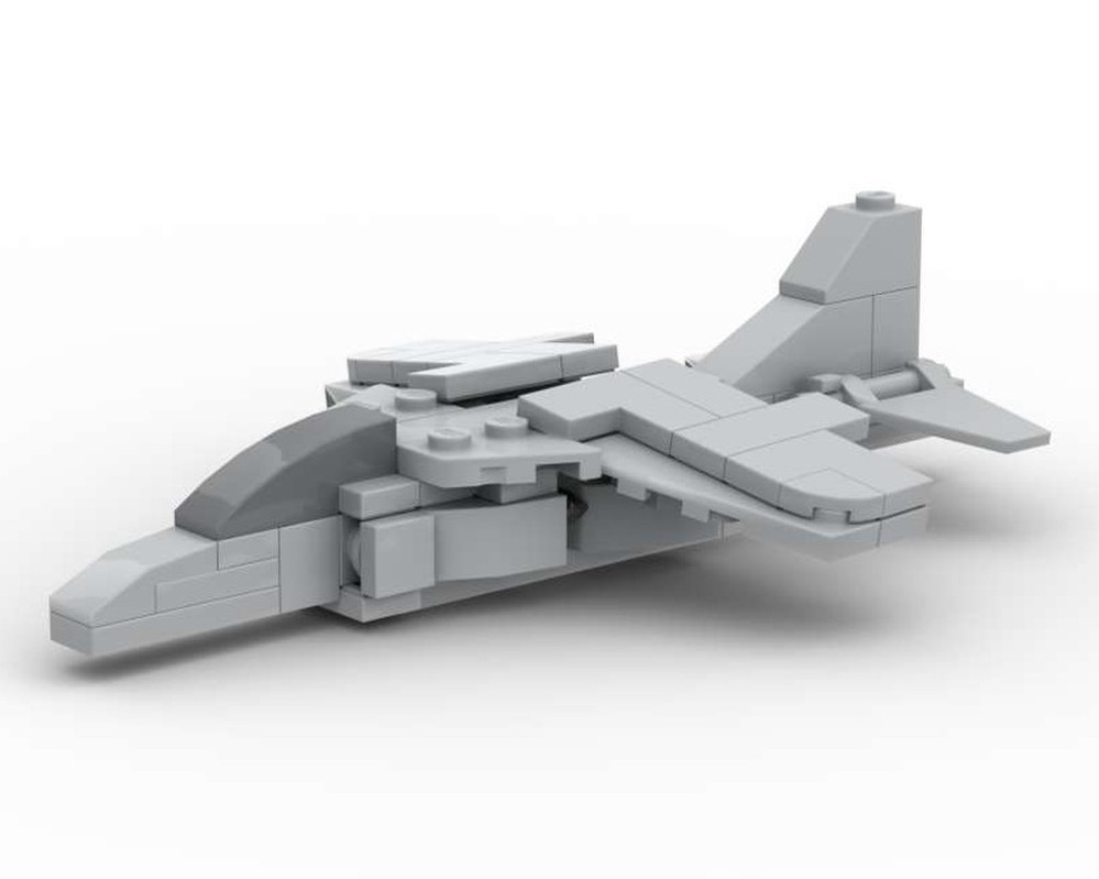 LEGO MOC Harrier (1/110 scale) by Vincent W | Rebrickable - Build with LEGO