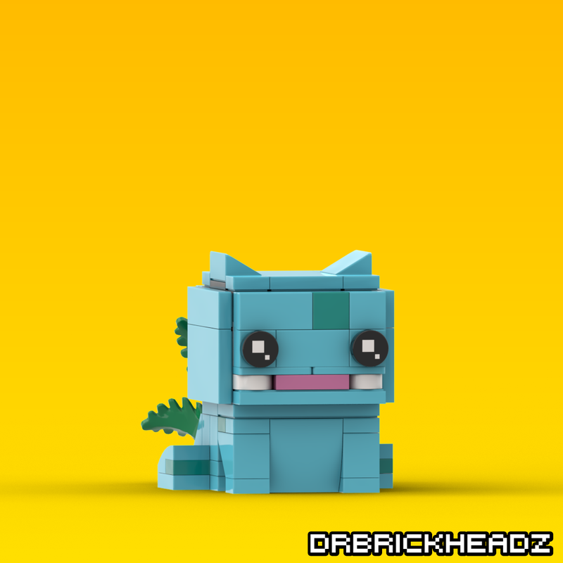 LEGO MOC Ivysaur (Pokemon) Brickheadz by DrBrickheadz | Rebrickable ...