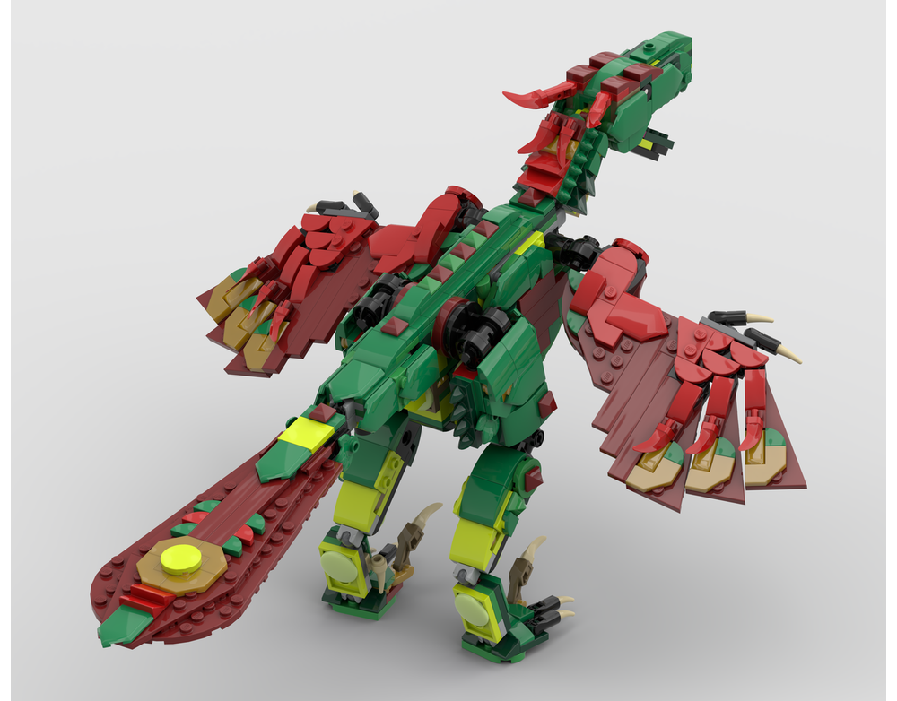 LEGO MOC Utahraptor ostrommaysi by KarateKarnt | Rebrickable - Build ...