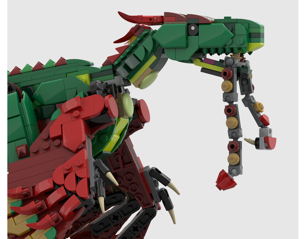 LEGO MOC Utahraptor ostrommaysi by KarateKarnt | Rebrickable - Build ...