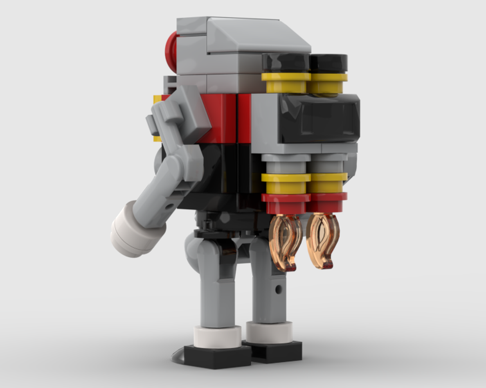 LEGO MOC Eggrobo (Minifig Scale) by 2MyTailfin | Rebrickable - Build ...